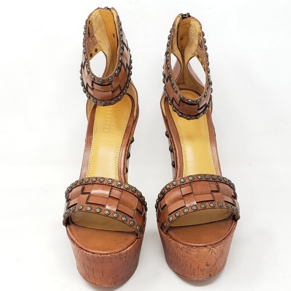 eric rutberg | Shoes | Eric Rutberg Transparent Leather Wedges | Poshmark